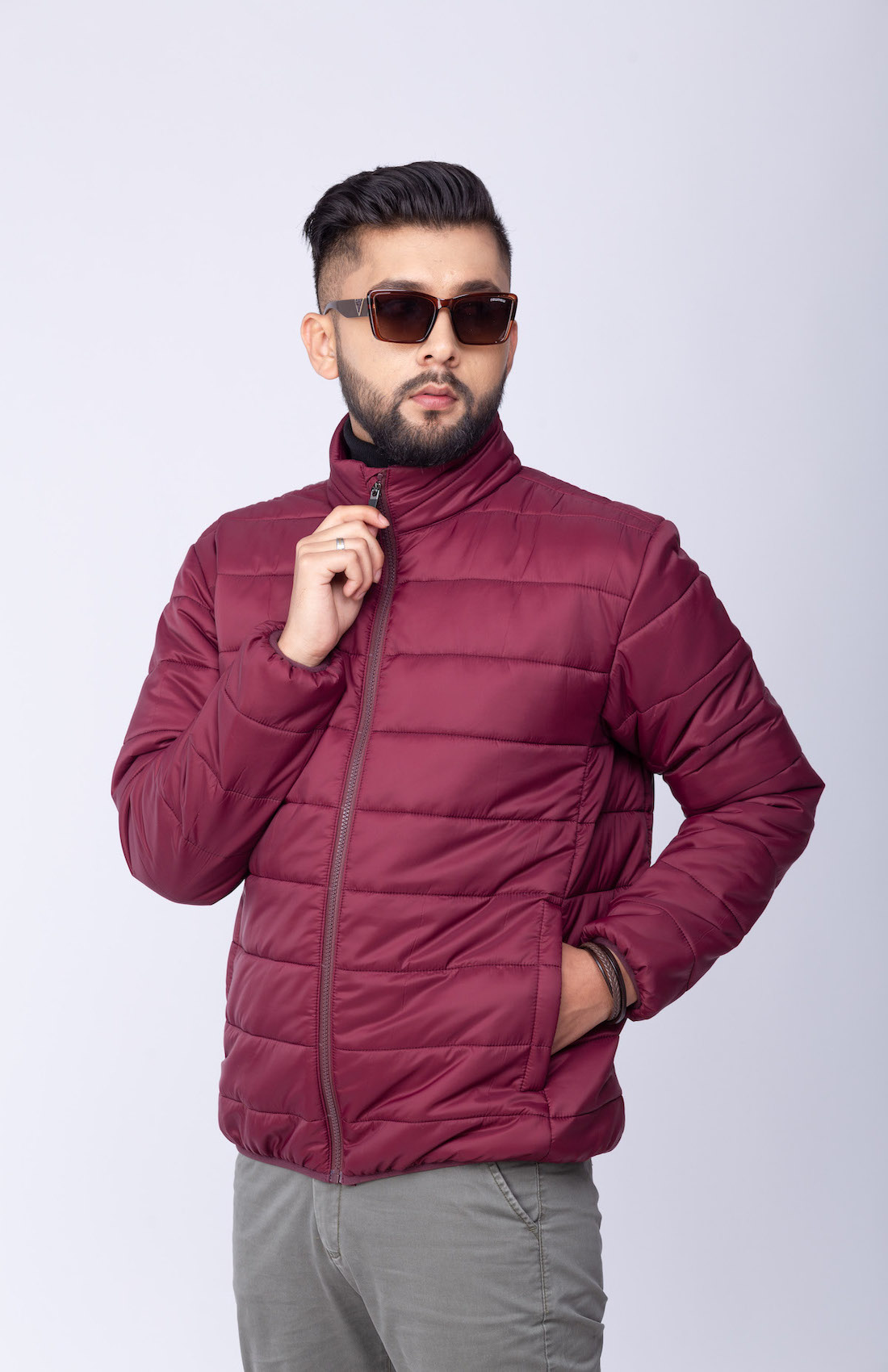 LOGO | Ethical Clothing Brand. Made In Nepal | Men's Puffer Jacket