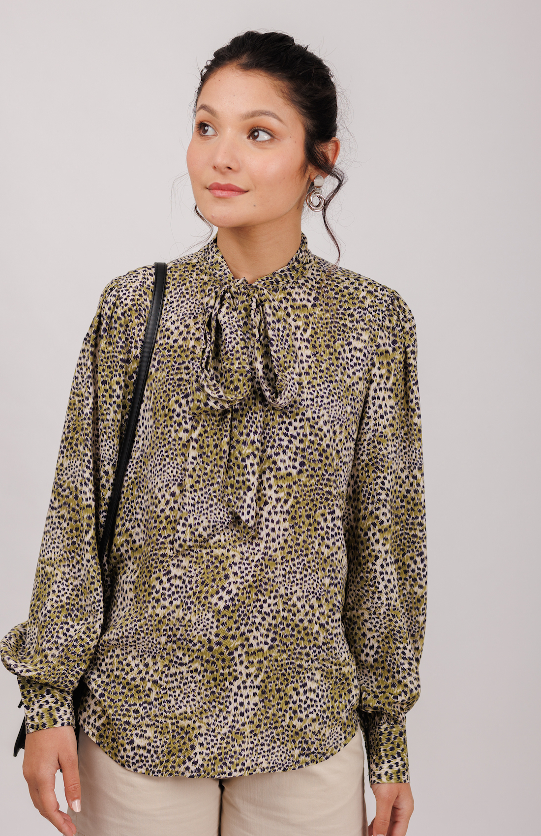 Women's Semi Formal Top - LOGO | Ethical Clothing Brand. Made In Nepal